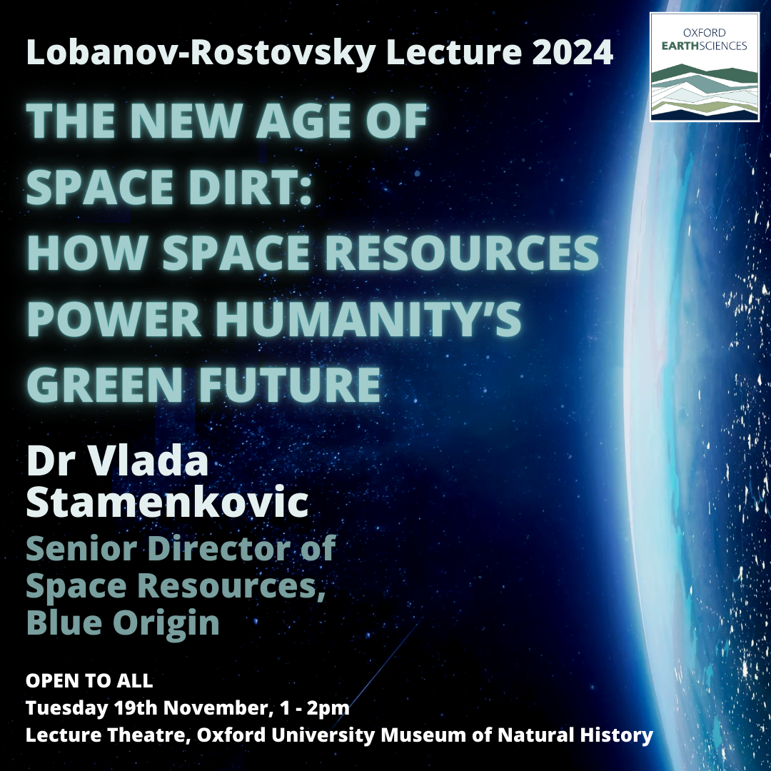 Lobanov-Rostovsky Lecture in Planetary Geology 2024 - Dr Vlada ...